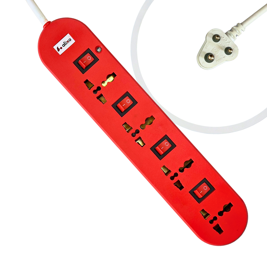 Alixa Extension Socket Adore 4+4 - Power Up Your Home with Ease – ALIXA